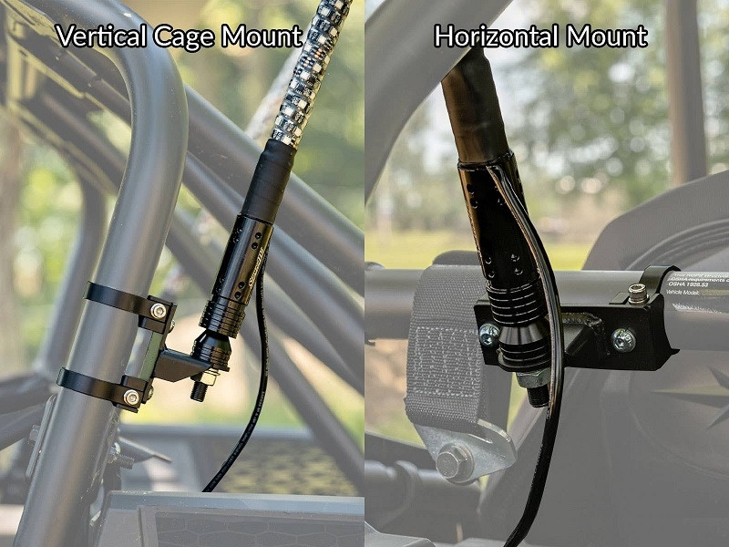 Can-Am Whip Light Mounting Brackets by SuperATV - LBK00-00X-ECC