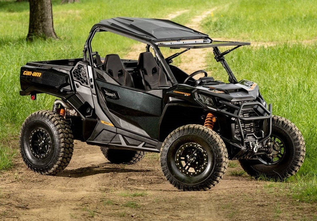 Can Am Commander Maxdrive Power Flip Windshield By Superatv Pfws Ca