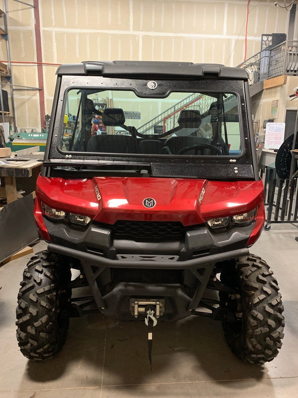Can-Am Defender Front Windshield by Dirt Warriors Accessories - FWSC-D15-XX