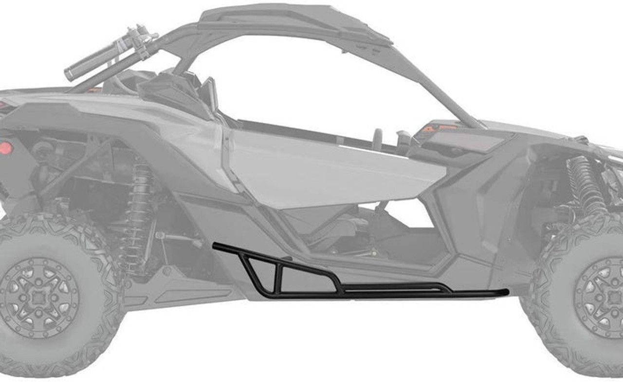 Boost Your Ride's Style and Protection with Can-Am Maverick X3 Nerf Bars Rock Sliders by Kemimoto