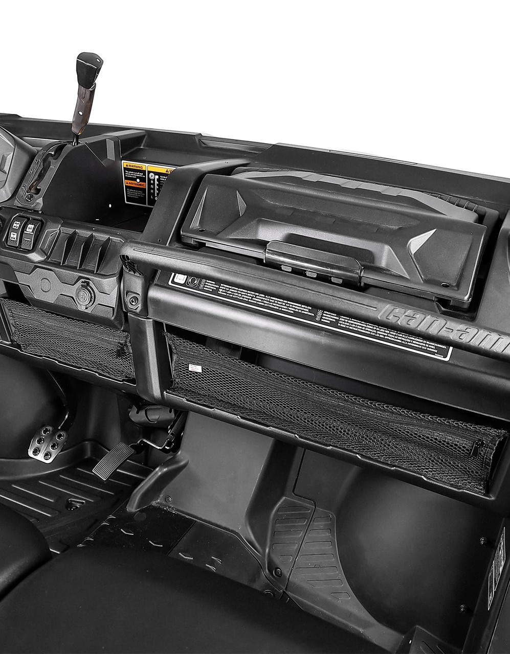 Can-Am Defender Dash Storage Nets -2 Pc by Kemimoto B0113-17201BK