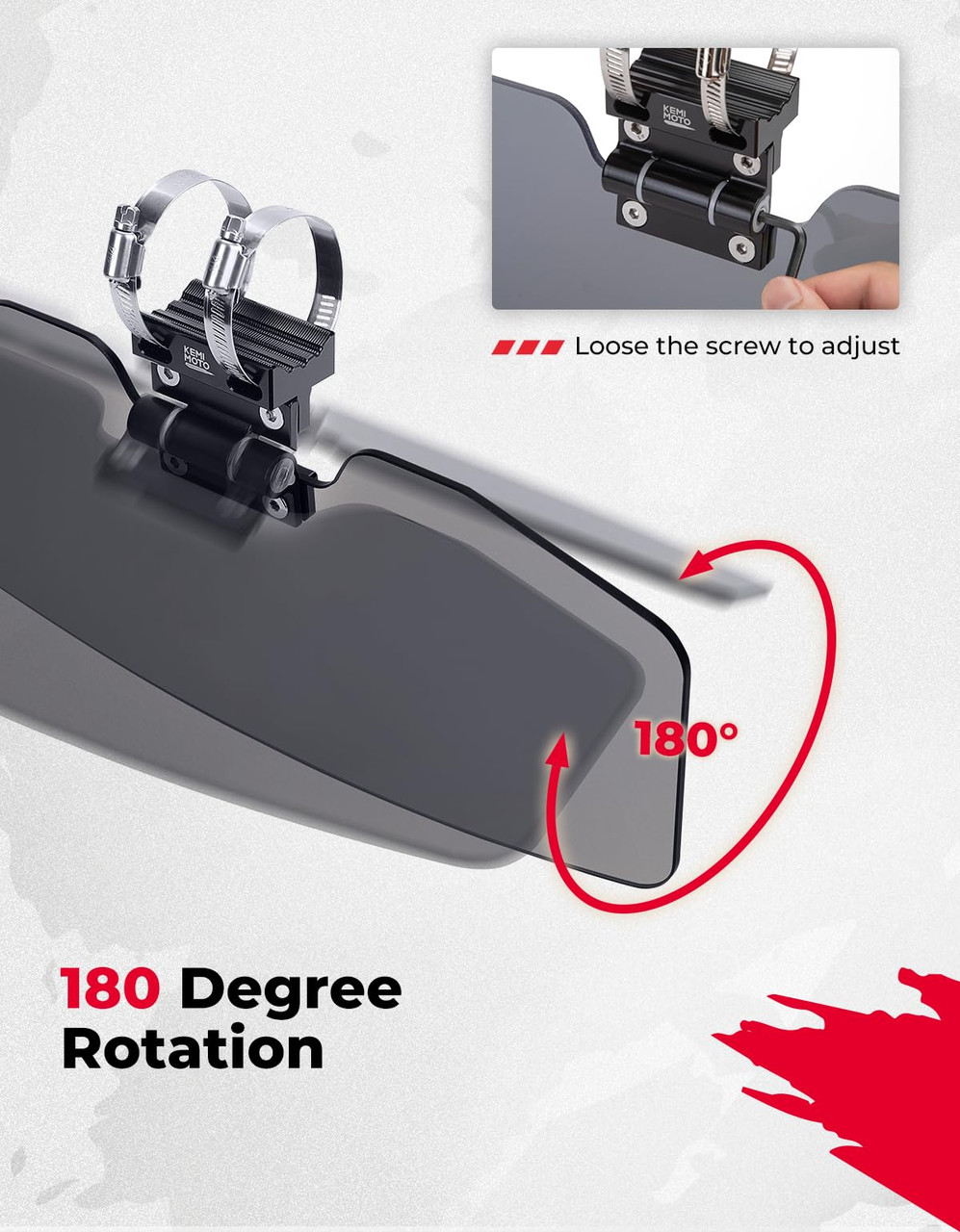 Can-Am Commander/Maverick/Defender Sun Visor for 1.5-2" Roll Bars with ...
