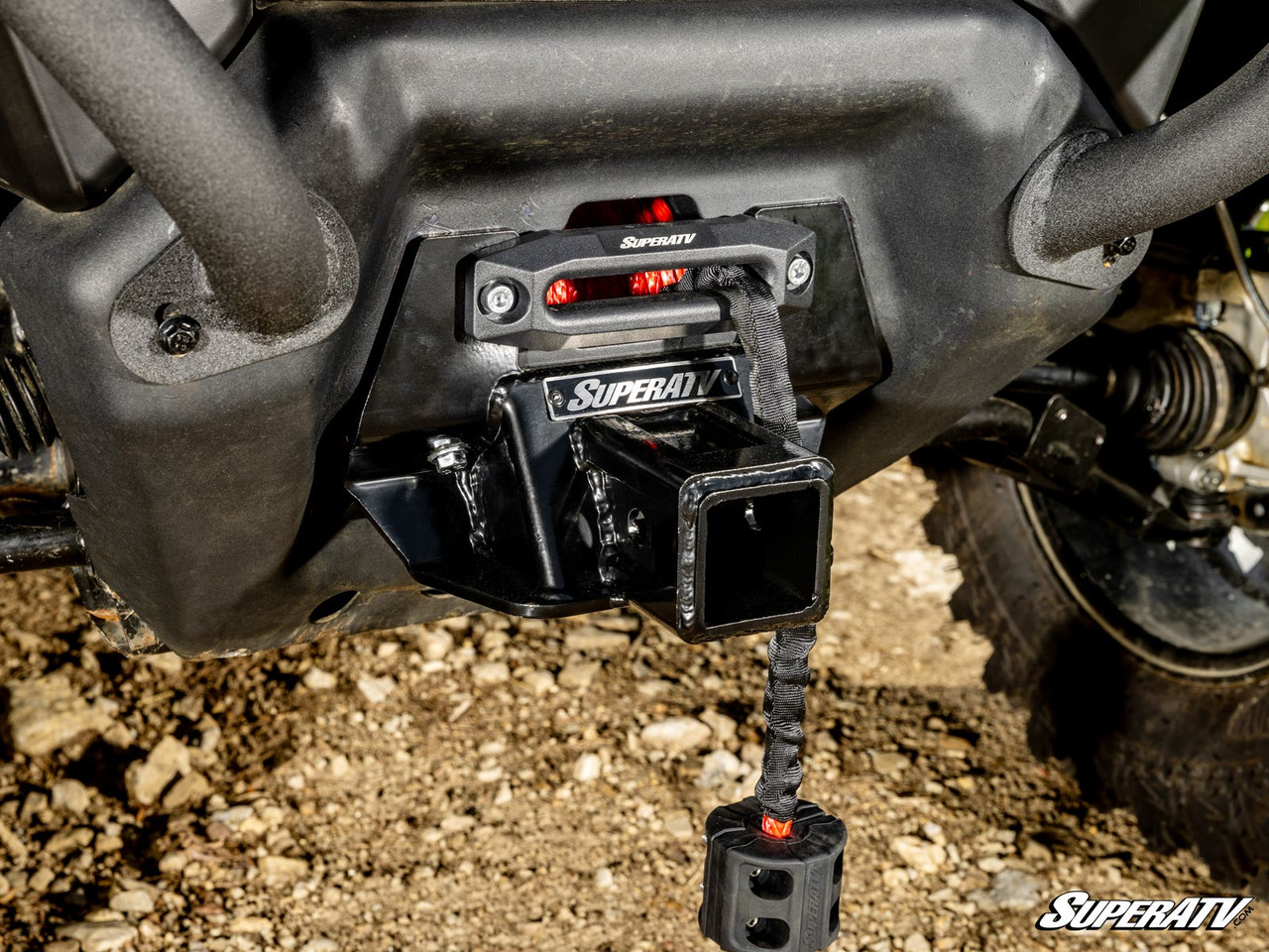 Can-Am Defender Front 2" Receiver Hitch by SuperATV FH-CA-DEF-01