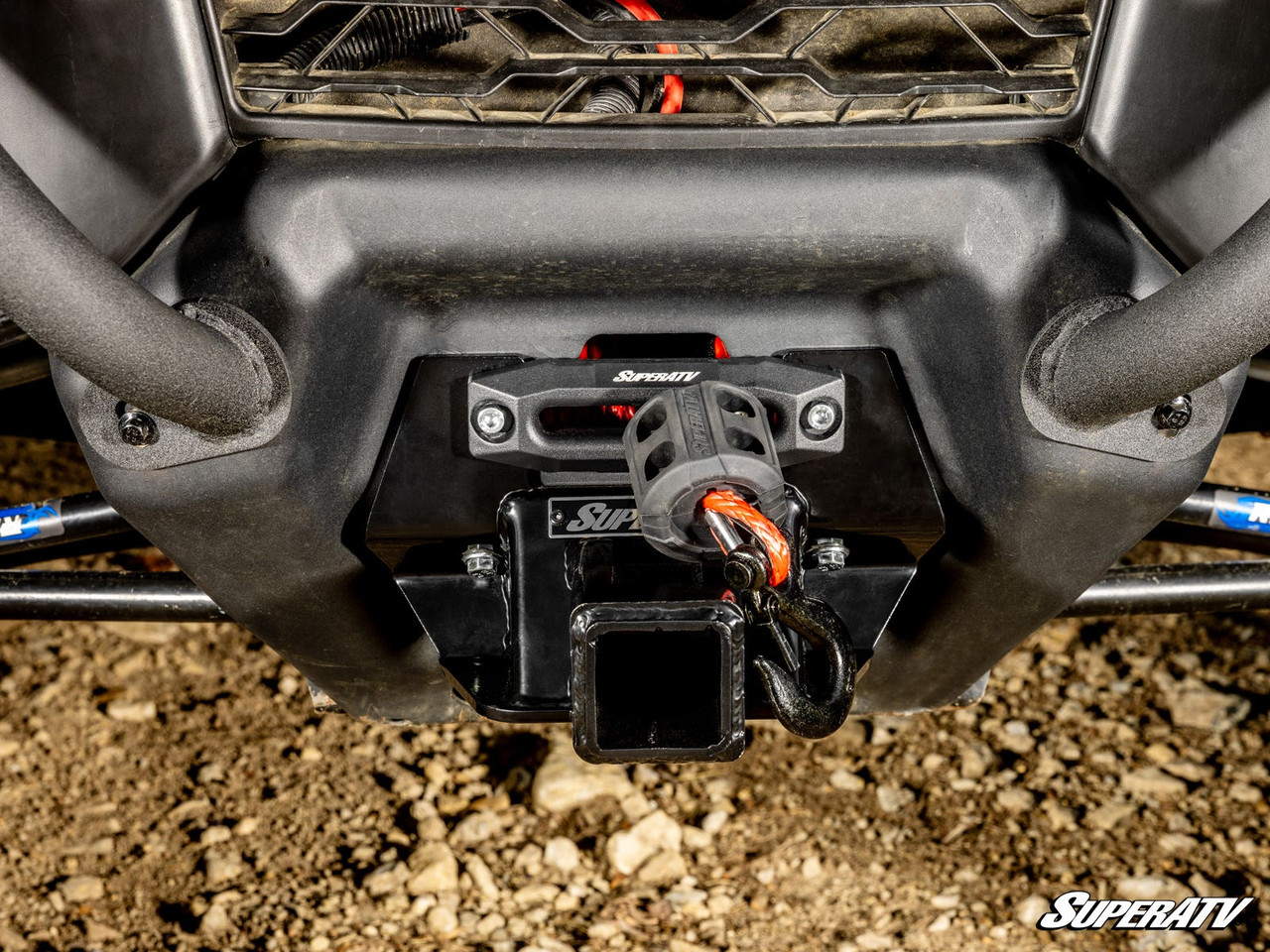 Can-Am Defender Front 2" Receiver Hitch by SuperATV FH-CA-DEF-01