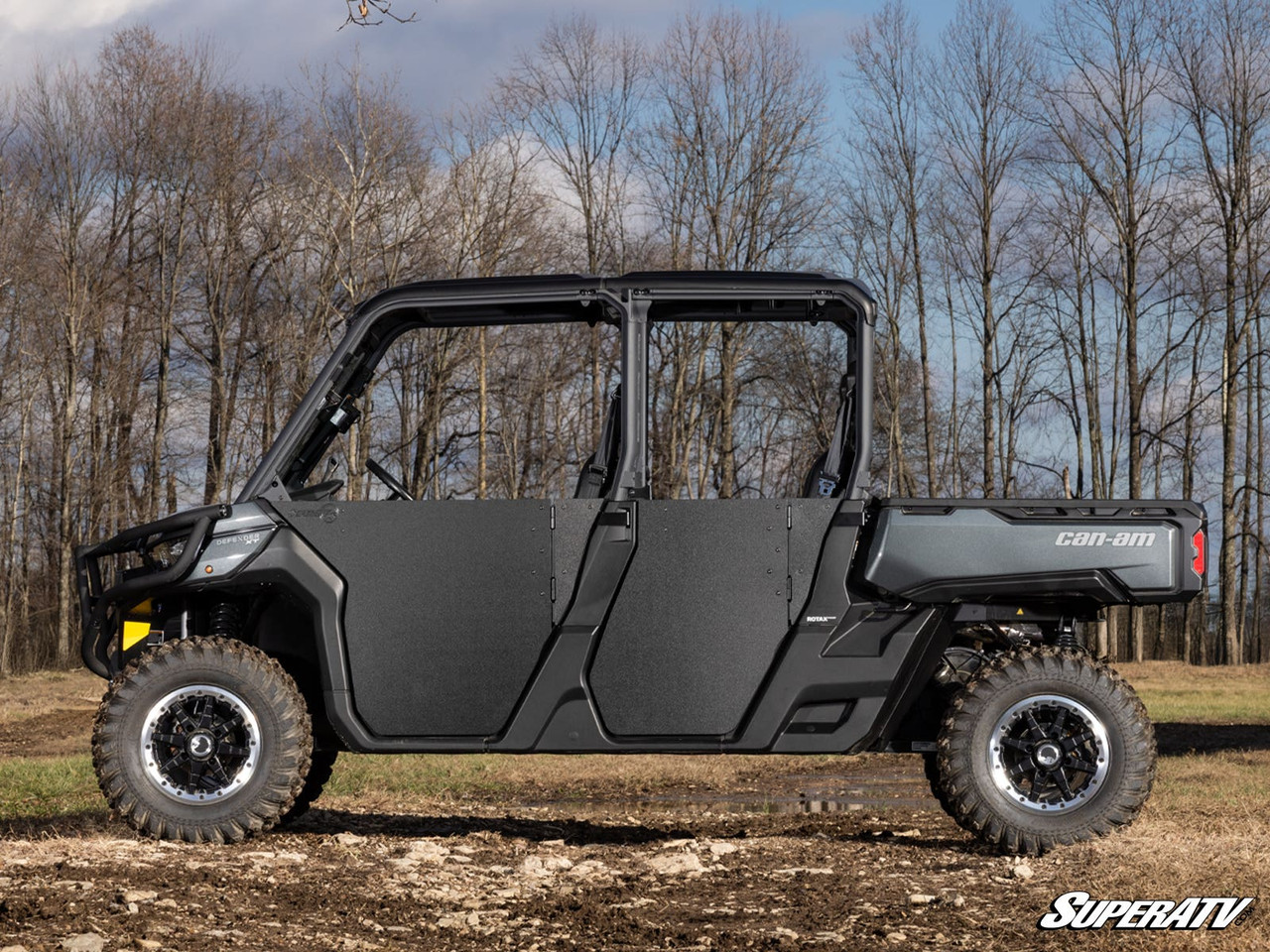 Can-Am Defender MAX HDPE Half Doors by SuperATV - Everything Can-Am Offroad