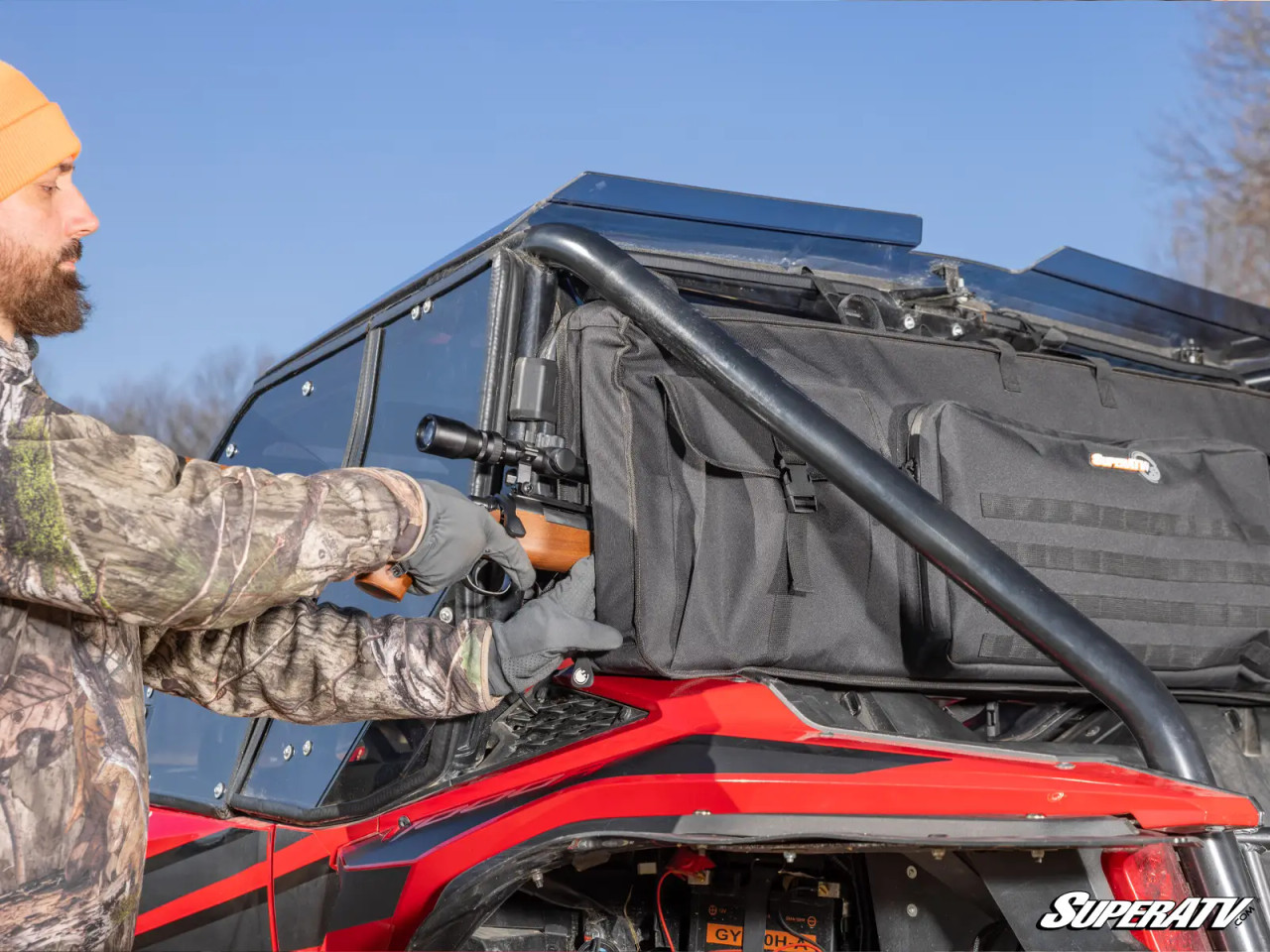 Can-Am Commander/Defender/Maverick X3/R UTV Double Gun Case with ...