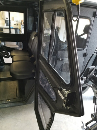Can-Am Defender Full Steel Doors W/ Sliding Windows by Armor Tech ...