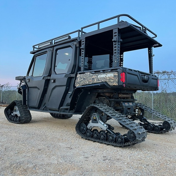 Can Am Defender Rear Raised Bed Rack By Ranch Armor Crb1 Xx