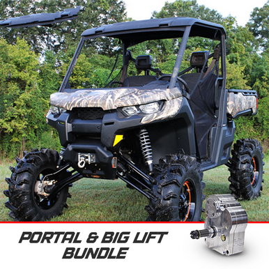Can-Am Defender Bundle-4'' Portals & 9'' Big Lift by High Lifter