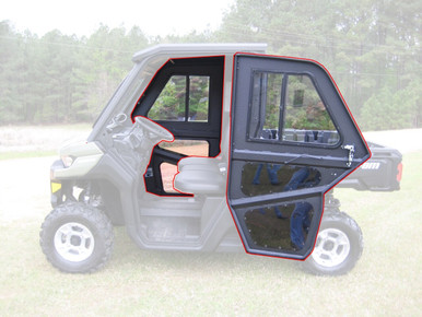 UTV Steel Doors for the Can-Am Defender Max by Armor Tech