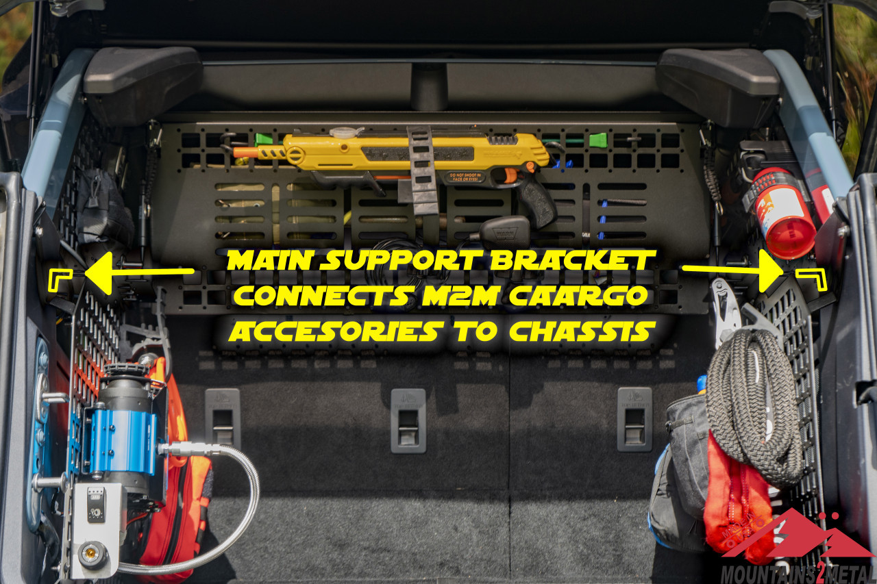 Cargo Main Support Bracket for 4 Door Bronco