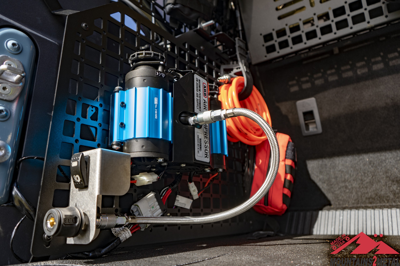 Dual Compressor Mount (For ARB Dual Compressor And Rear Molle Panel)