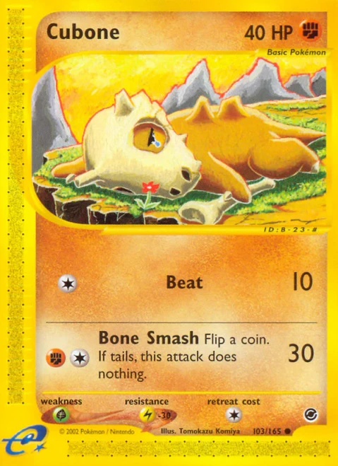 Cubone (PTCG-EX) (#103/165) - Arcadia TCG Store