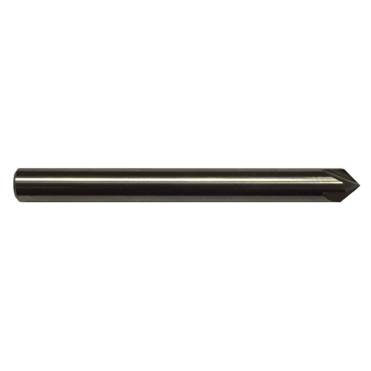 1/8" 4FL 90° CHAMFER MILL - onlinecarbide.com