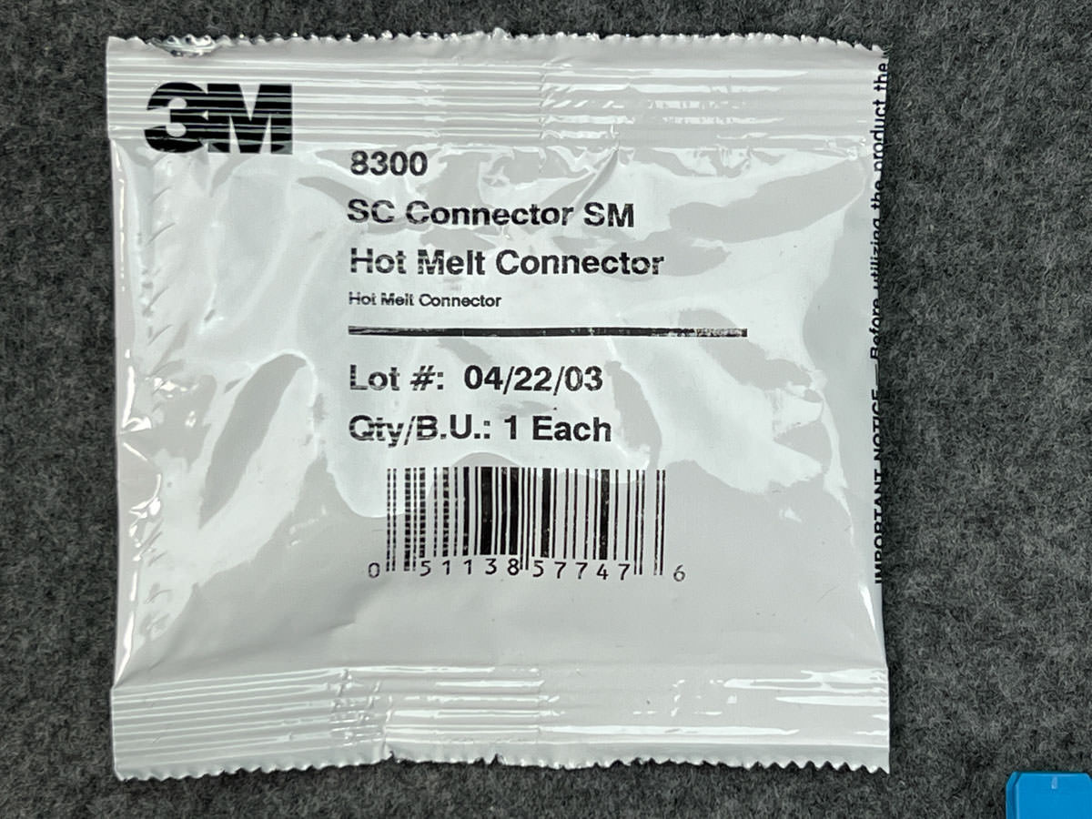 3M 8300 Hot Melt SC Connector SM - PartsMine