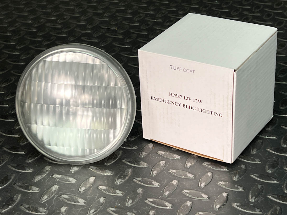 H7557 Emergency Lighting Shatter Resistant Light Bulb PAR36 C-6 12v ...