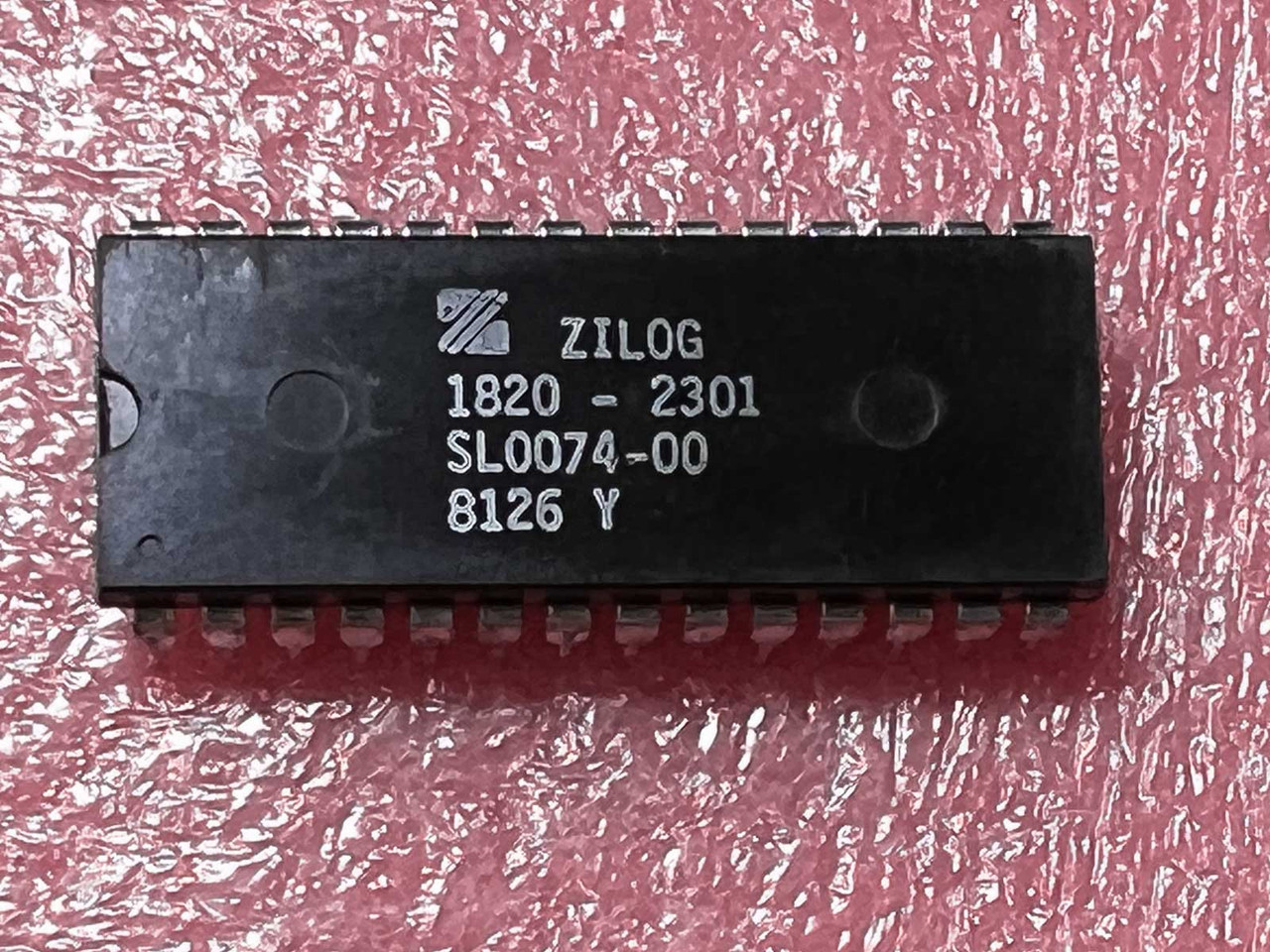 Vintage Zilog Z80 CTC / Counter Timer Circuit IC, HP 1820-2301 - W22077