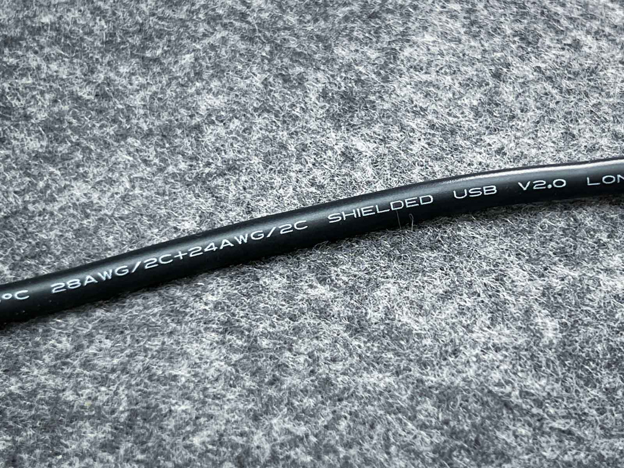Longwell E174089: 1 ft USB Cable, A to B - M/M, USB 2.0 - Surplus Stock ...