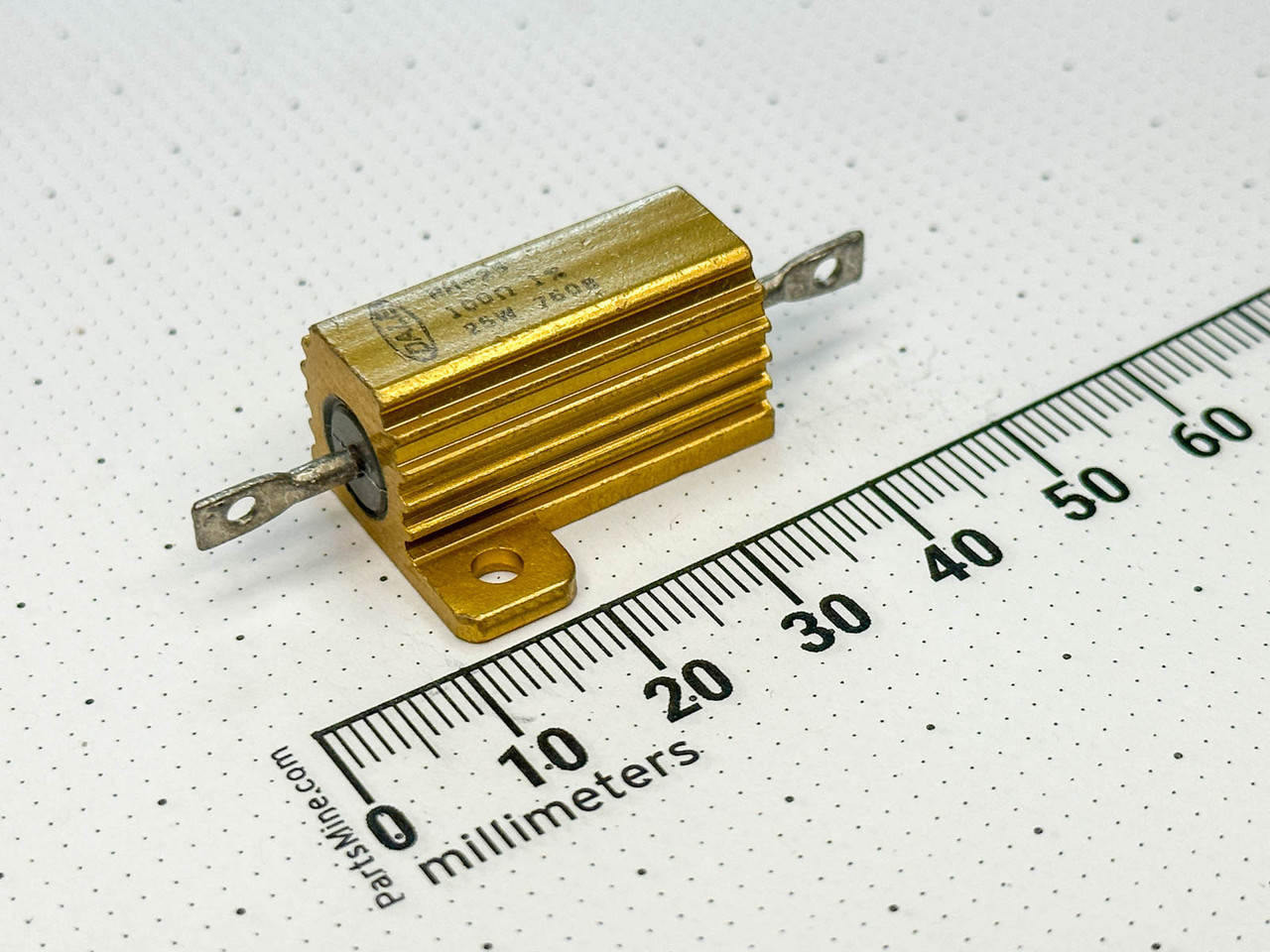 Dale RH-25 Wirewound Resistor, 100 Ohm, 25W, 1% - A23055