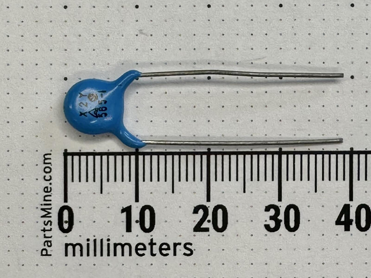 CKS 2E471K, 470pF Film Capacitor, Radial Leads - Y19277
