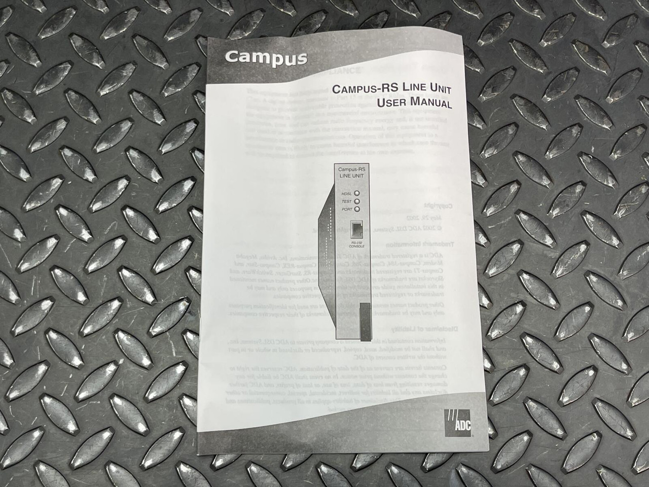 ADC CACLURS-02 ADC CACLURS-02 RS Line Unit ISDL - B23025