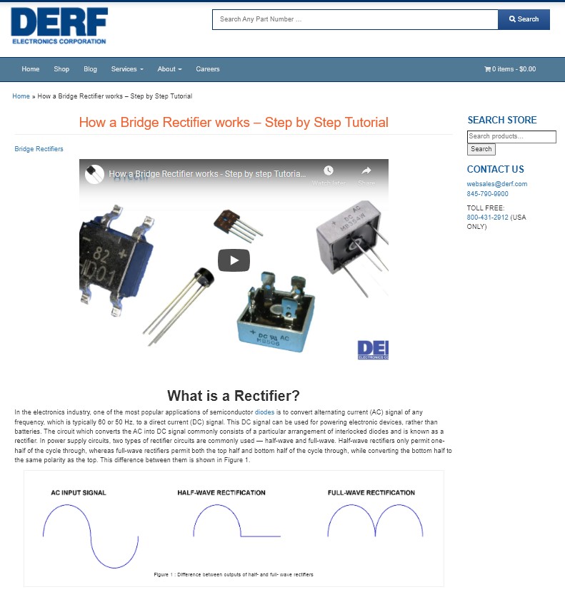 Here's a short and sweet introduction on Bridge Rectifiers - PartsMine