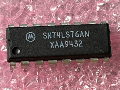 SN74LS76AN Motorola Dual JK Flip-Flops with Preset and Clear K21043