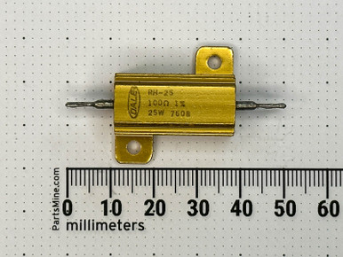 Dale RH-25 Wirewound Resistor, 100 Ohm, 25W, 1% - A23055