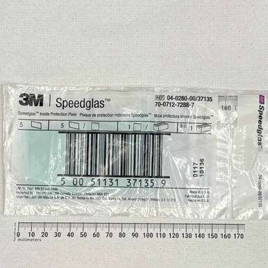3M Speedglas Clear Inner Lens 9000 Series, 04-0280-00 - 5-Pack