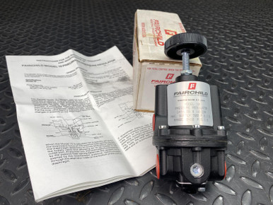 Fairchild 10123N Model 10 Regulator, 0–10 PSIG, Unused NOS