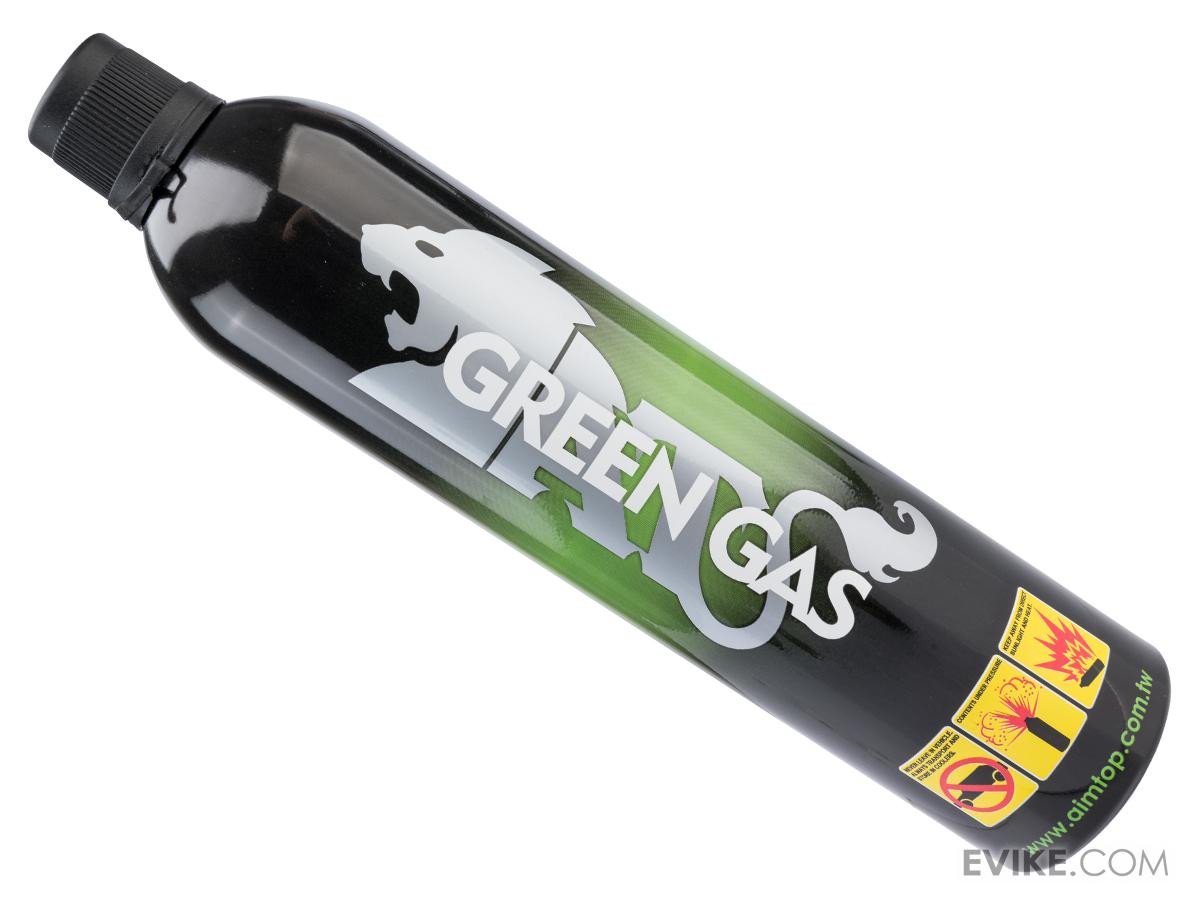 AIM Top Large 1100 Green Gas for Gas Airsoft Guns - GMI Airsoft