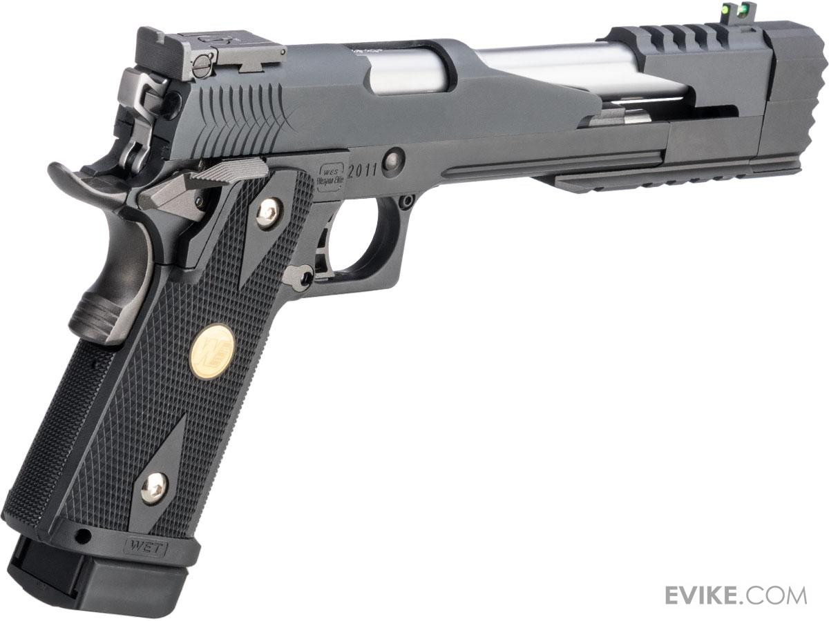 WE-Tech Xcelerator Series Dragon Long Slide Hi-CAPA Gas Blowback Pistol ...