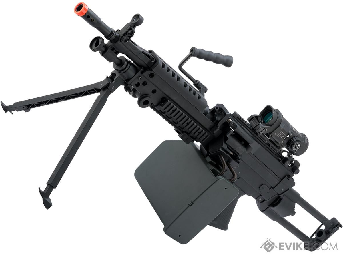 A&K FN Licensed M249 MKII "Middleweight" Airsoft Machine Gun - GMI Airsoft