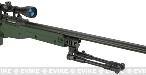 WELL L96 / AW-338 MB08A OD Green Bolt Action Sniper Rifle with Folding ...