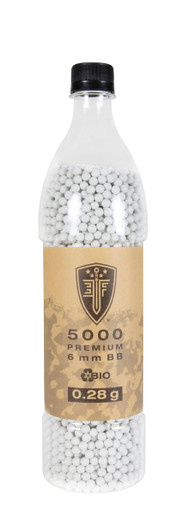 Elite Force Premium Biodegradable 6mm Airsoft BBs (.28g, 5000 rounds) - GMI Airsoft