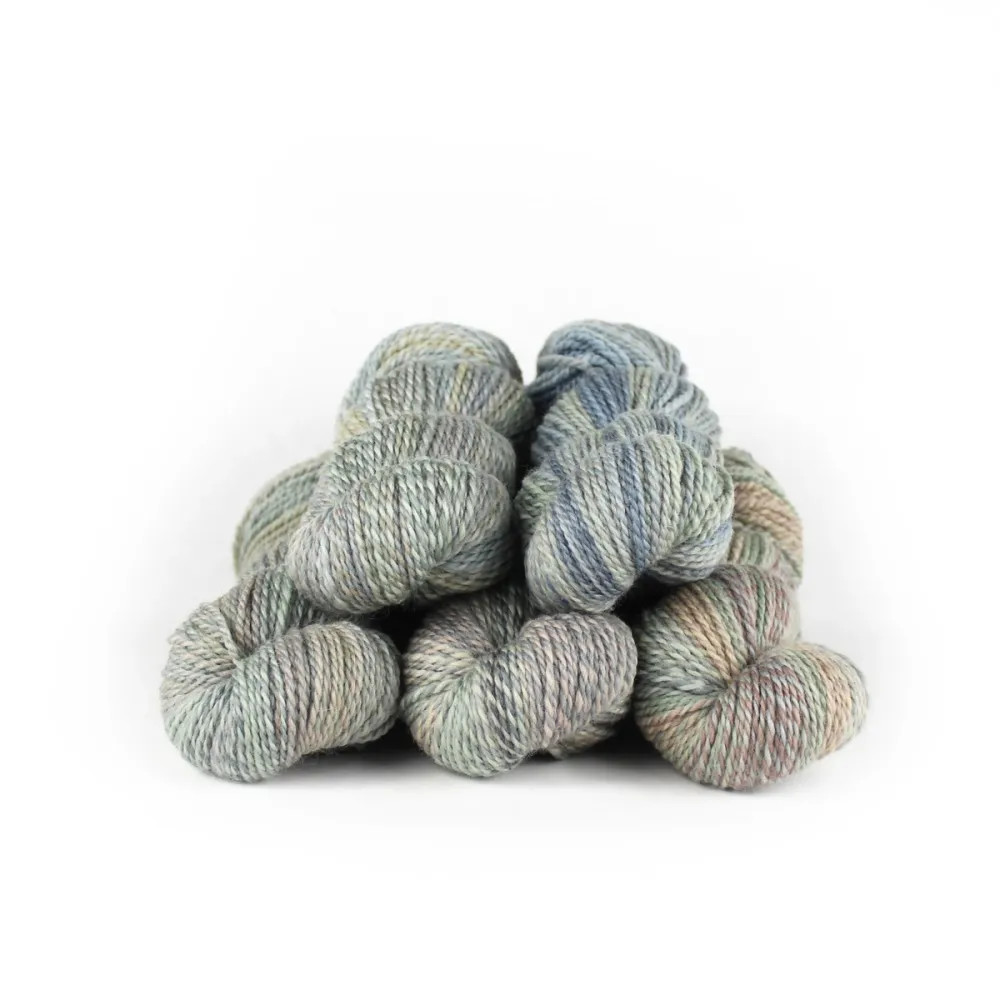 Junction Fiber Mill Making Tracks DK Weight Marled American Wool Yarn ...