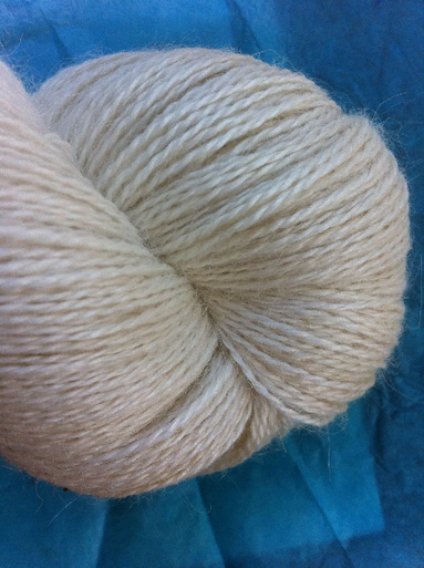 Baby Alpaca Lace Weight Undyed Yarn / Stick Chick Yarns