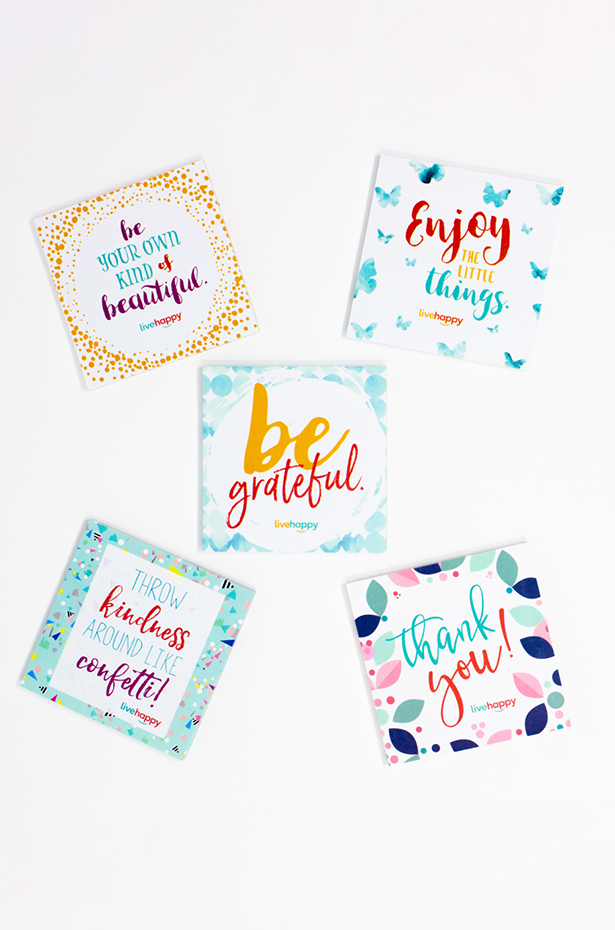 Encouraging Sticky Notes Live Happy Store