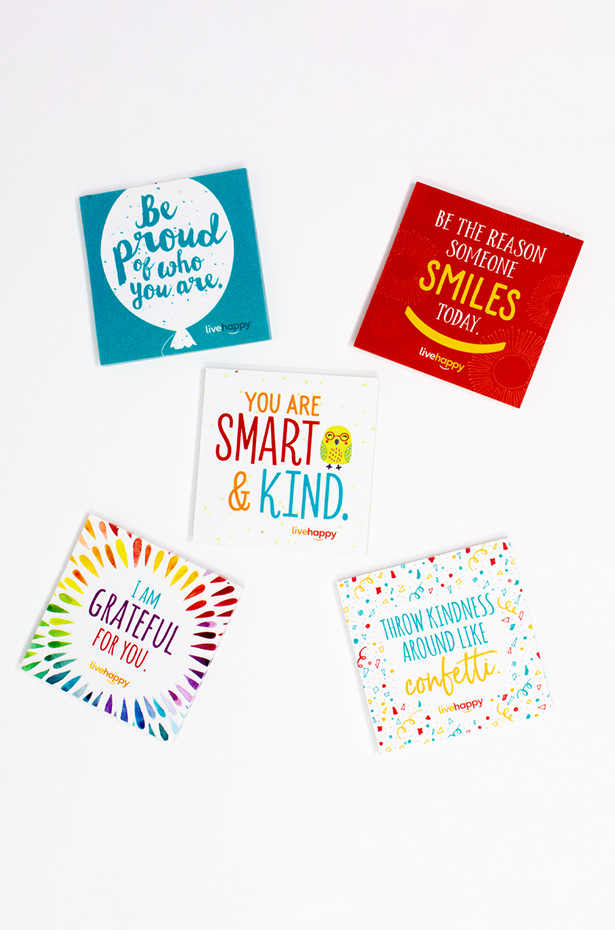 School-Themed Encouraging Sticky Notes Live Happy Store