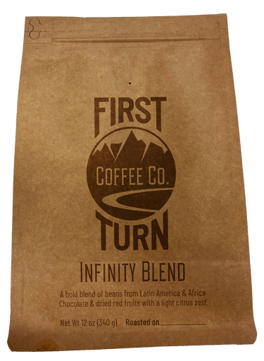 First Turn Coffee Co. Infinity Blend - Lee Parks Design