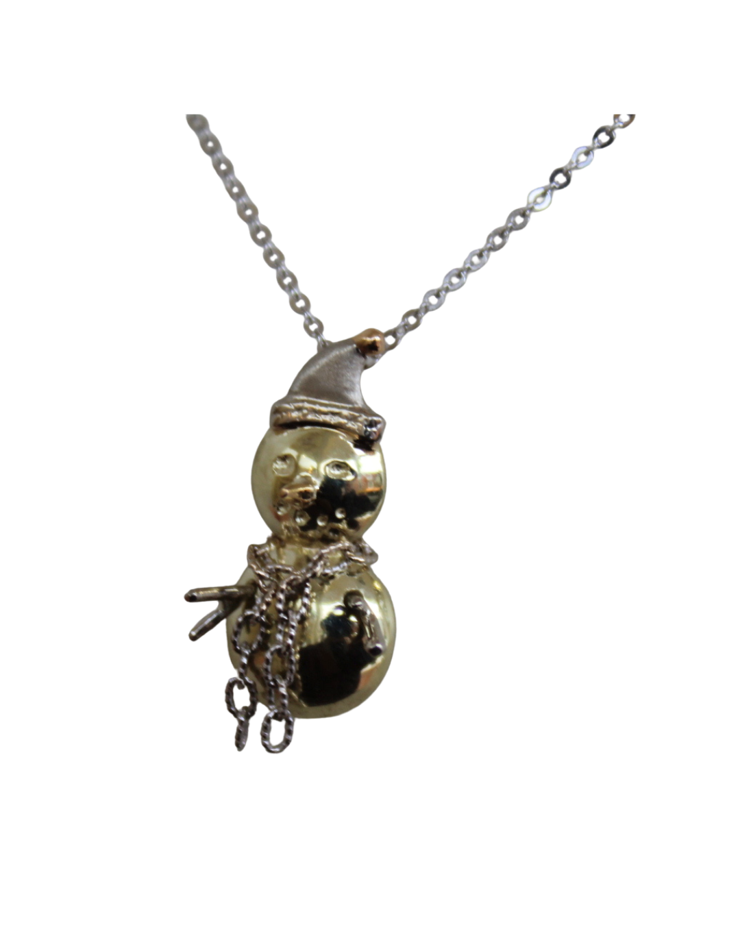 Summerwind Collection Snowman Puddle Pendant