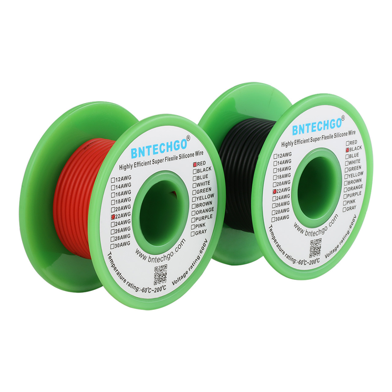 22 gauge silicone wire spool brown 50 feet ultra flexible
