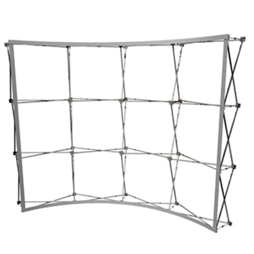10' Curved Quick-up Pop-up | Displayit