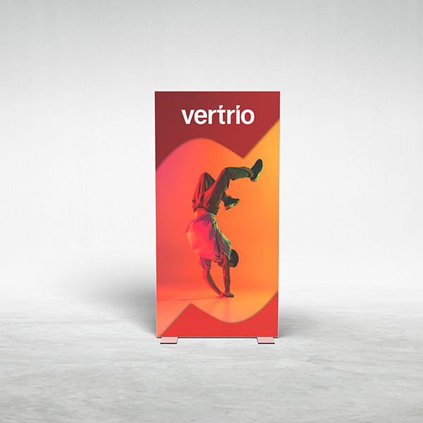 4' Prism Backlit Display - Portable Trade Show Lightbox | Displayit