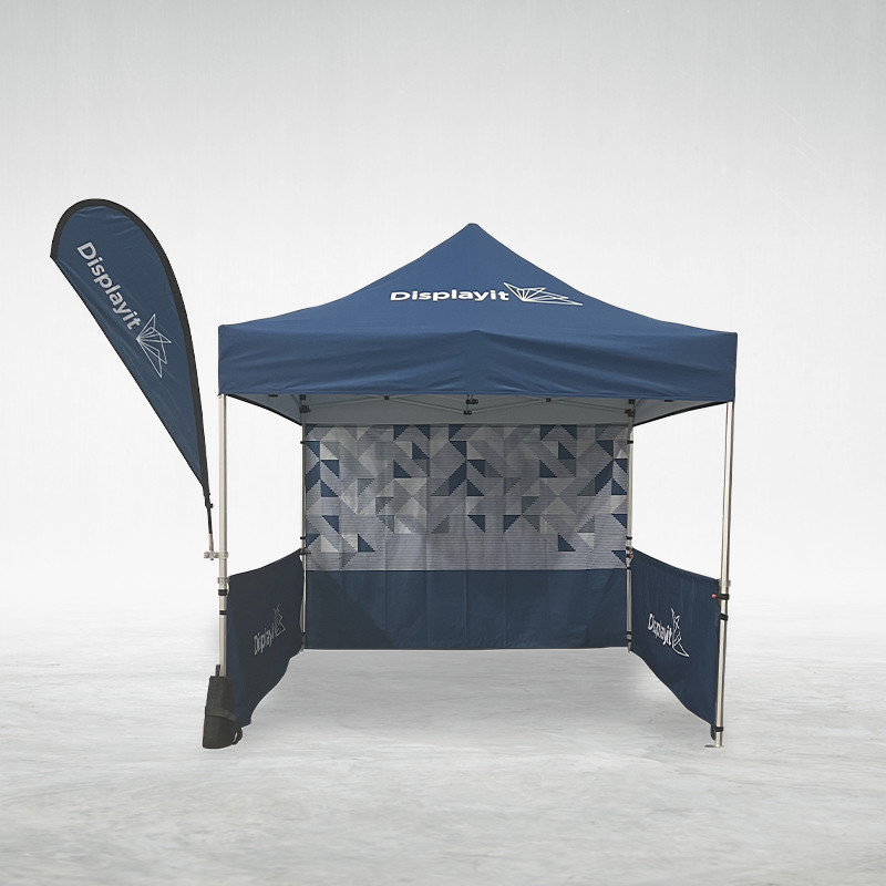Pole Flag for Outdoor Tent | Custom Banner with Mount for Vertical ...