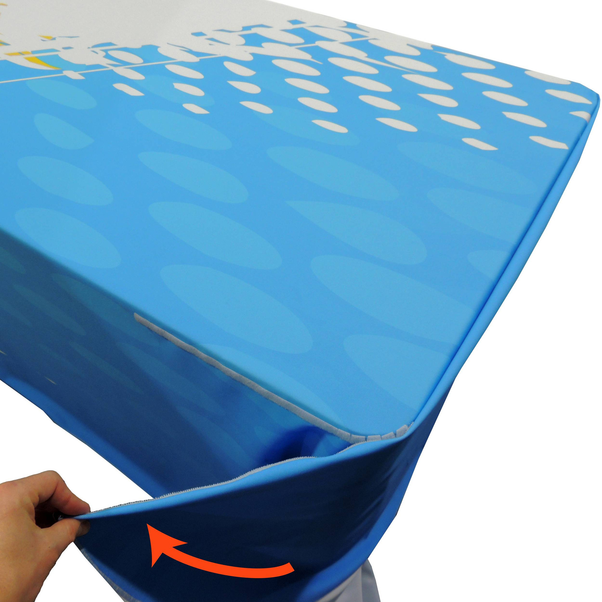 Adjustable Dye Sub Table Throw | Displayit