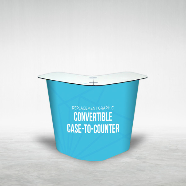 Medium Convertible Case-to-Counter Replacement Graphic | Displayit