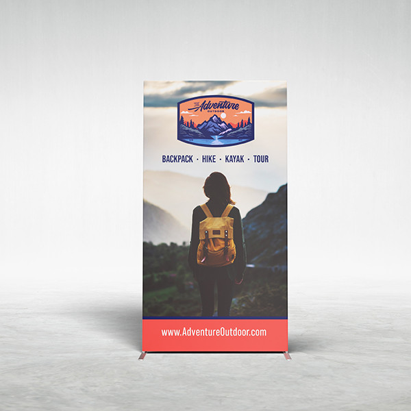 Renew Ultralight 48" x 90" Banner Stand Display | Displayit