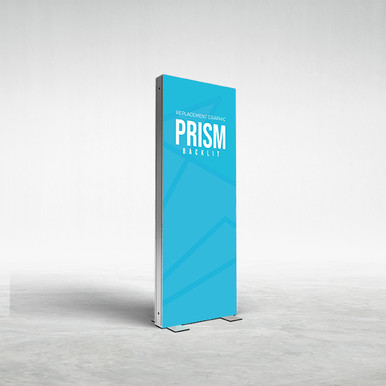34" Prism Backlit Display - Replacement Graphic | Displayit