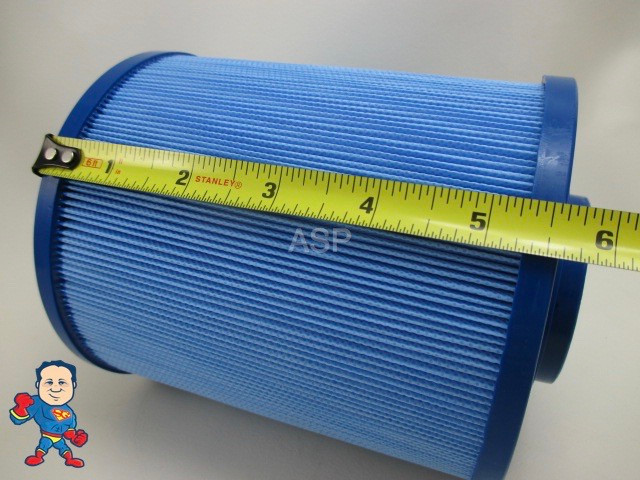 Eco Pur Filter Cartridge for Teleweir 6 5/8" Tall X 5" Wide Down East ...
